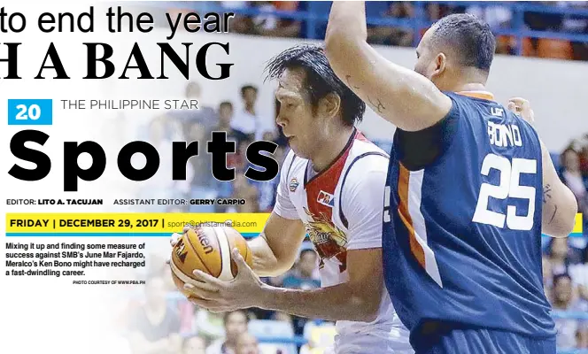 Bolts own gentle giant impresses Fajardo - PressReader