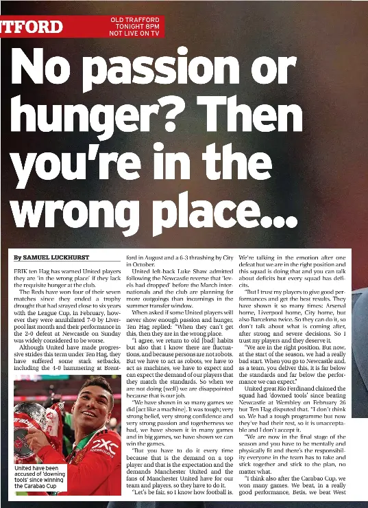 No passion or hunger? Then you’re in the wrong place... - PressReader