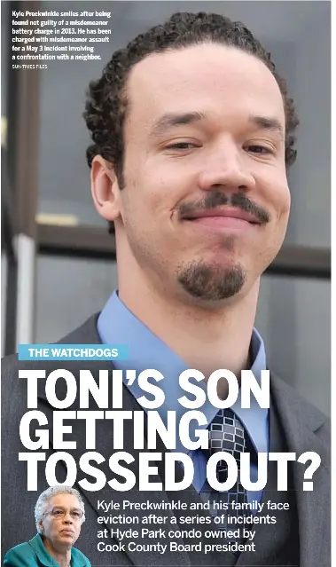 TONI’S SON GETTING TOSSED OUT? - PressReader