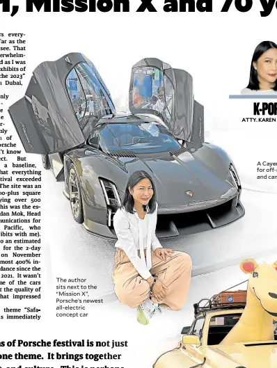 Icons of Porsche in Dubai: 60 years of 911, Mission X and 70 years of Porsche - PressReader