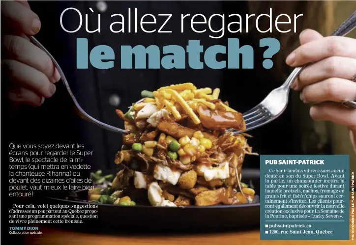 Où allez regarder le match ? - PressReader