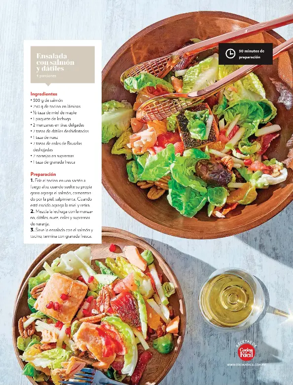 Ensalada con salmón y dátiles - PressReader