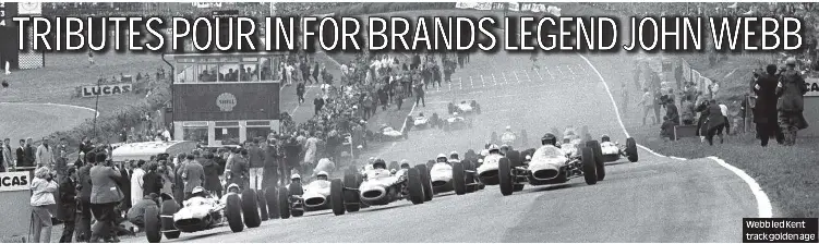 TRIBUTES POUR IN FOR BRANDS LEGEND JOHN WEBB - PressReader