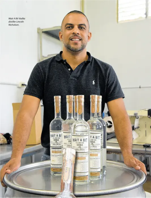 Wait A Bit Vodka, a love letter to small farmers - PressReader
