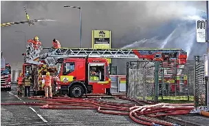 Huge fire devastates storage warehouse - PressReader