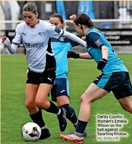 Stalemate as Ewes are held by Sporting - PressReader