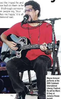 Wayne Armond takes it Warm & Easy - PressReader