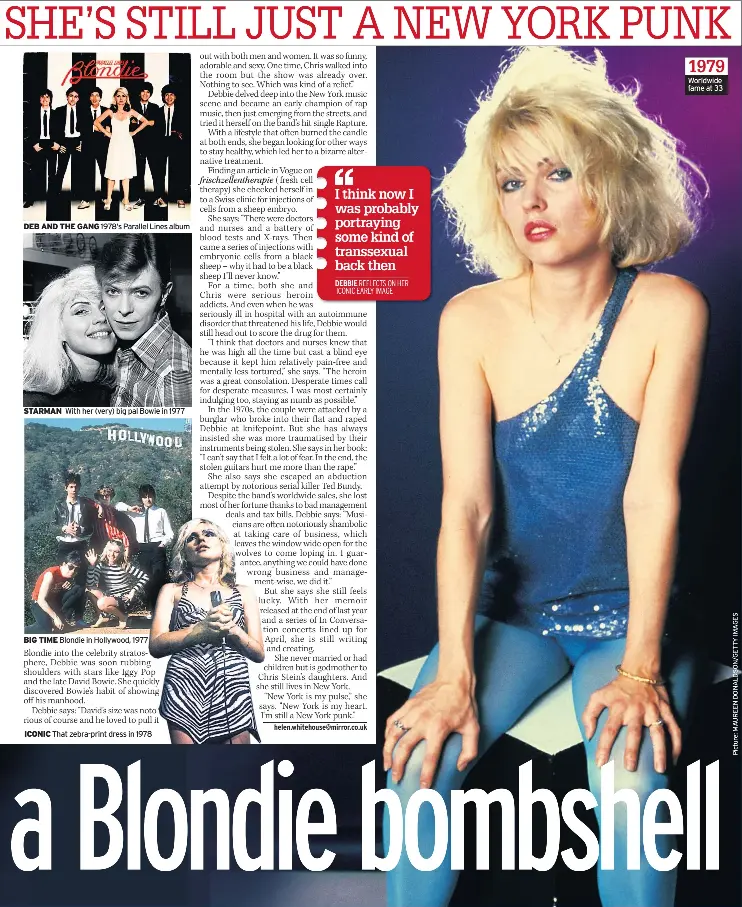 40 years of a Blondie bombshell - PressReader