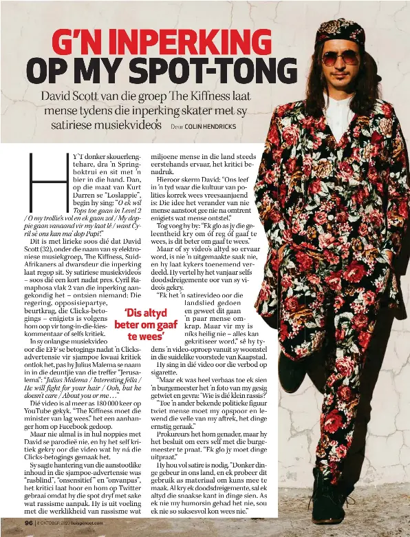 G’N INPERKING OP MY SPOT-TONG - PressReader