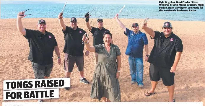 TONGS RAISED FOR BATTLE - PressReader