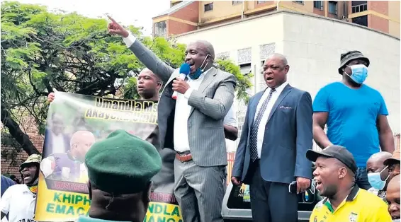 ANC heavyweigh­t suspended - PressReader