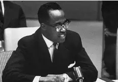 Diallo Telli foi o primeiro Secretário-geral da OUA - PressReader