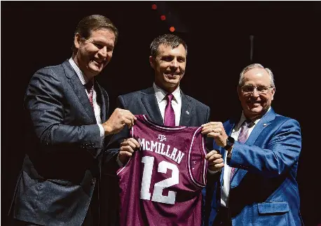 McMillan promises ‘fearless’ Aggies - PressReader
