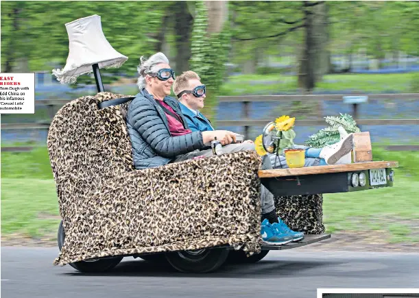 Anyone fancy a ride on my motorised sofa? - PressReader