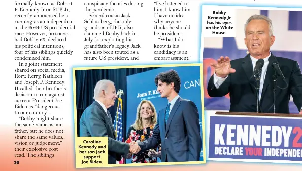 NEW KENNEDY FEUD ERUPTS - PressReader