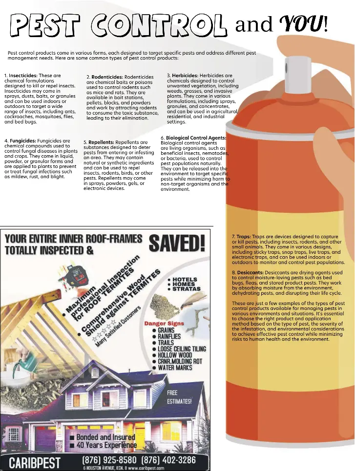 Pest Control and YOU! - PressReader