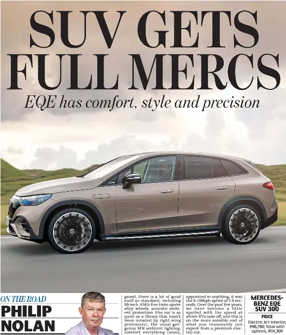 SUV GETS FULL MERCS - PressReader