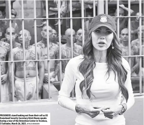 In secret, US sends hundreds of Venezuelan immigrants to notorious El Salvador prison - PressReader