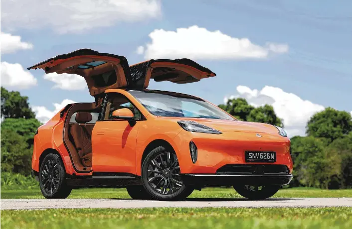 HT the right spots with Hyptec’s electric SUV - PressReader