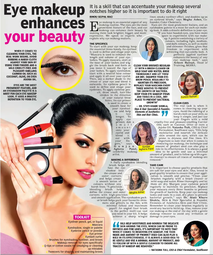 Eye makeup enhances your beauty - PressReader