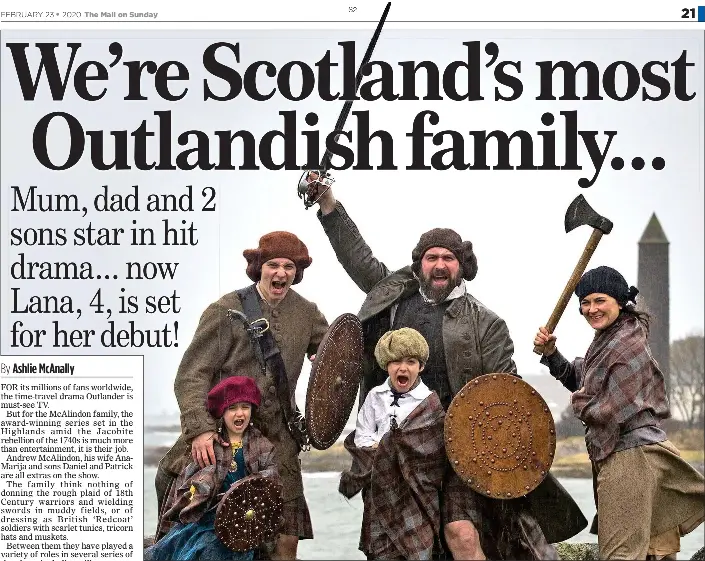 We’re Scotland’s most Outlandish family... - PressReader