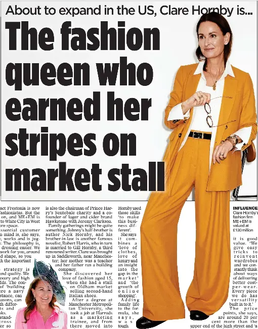 The fashion queen who earned her stripes on market stall - PressReader