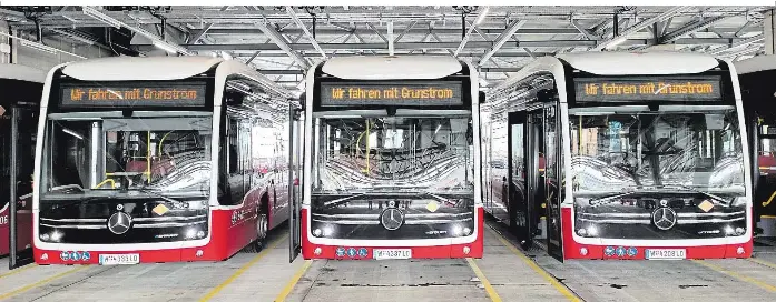 Riesen-Ladestatio­n für Wiens E-Busse - PressReader
