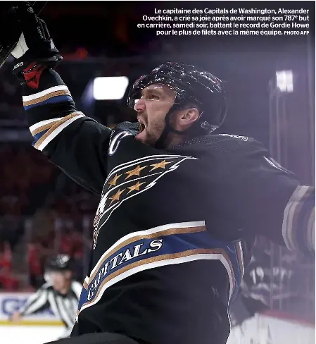 Alexander Ovechkin a encore faim de buts - PressReader