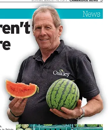 ‘Watermelon­s aren’t easy to grow here – but this year’s crop is a ...