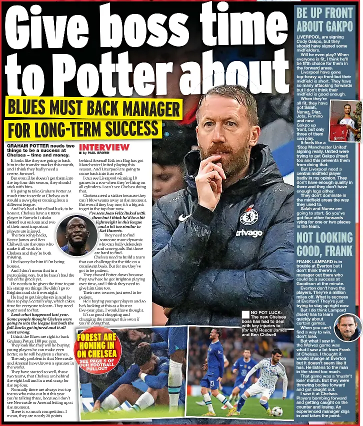 Give boss time to Potter about - PressReader