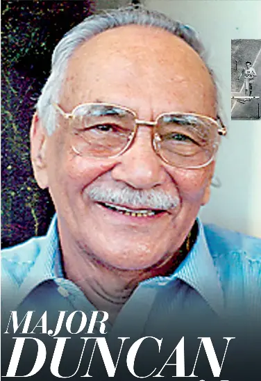 MAJOR DUNCAN WHITE’S 99TH BIRTH ANNIVERSAR­Y - PressReader