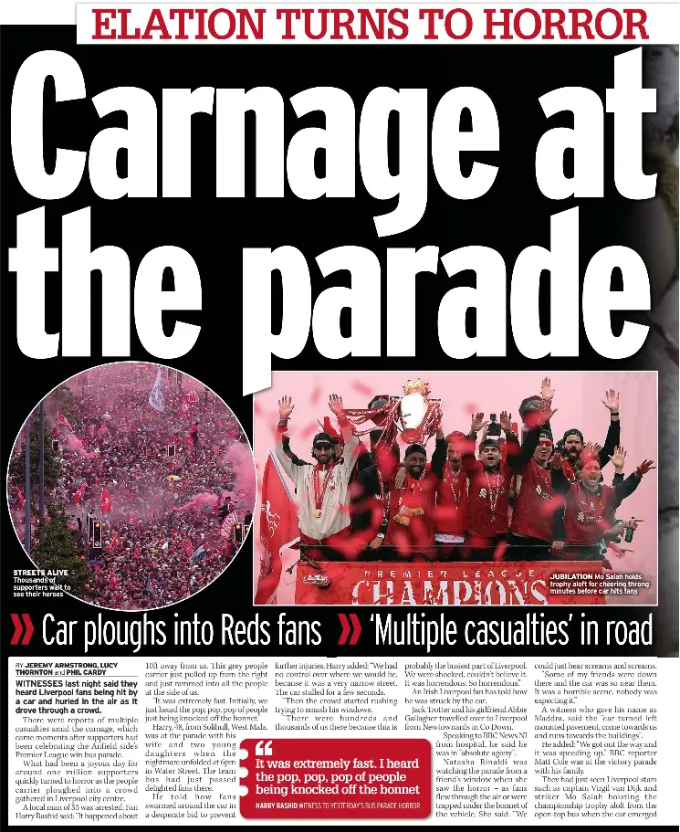 Carnage at the parade - PressReader