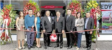 JETOUR Auto Edsa Centris inaugurate­d, signaling aggressive start to ...