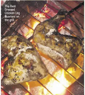 The Best Dressed Chicken: Honey Lime and Lemongrass Grill - PressReader