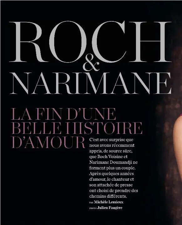 ROCH VOISINE SÉPARATION - PressReader