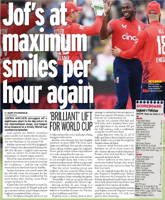Jof’s at maximum smiles per hour again - PressReader