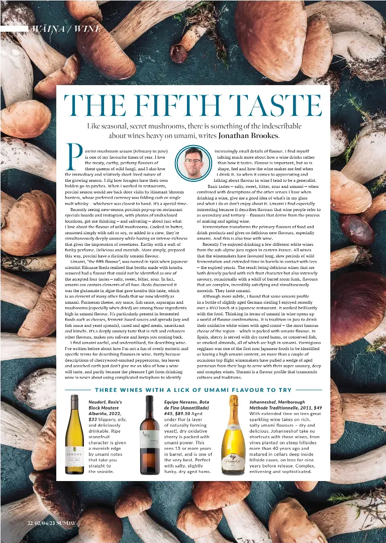 THE FIFTH TASTE - PressReader