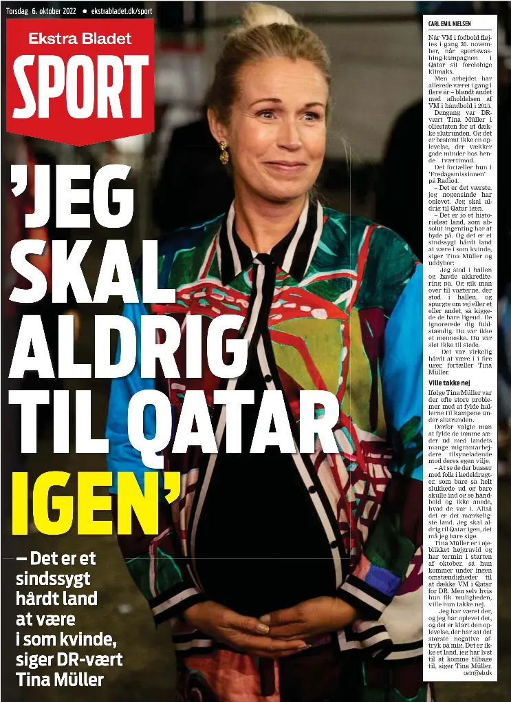 ’JEG SKAL ALDRIG TIL QATAR IGEN’ - PressReader