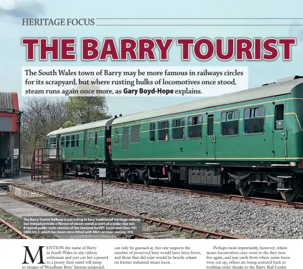 The Barry Tourist Railway - PressReader