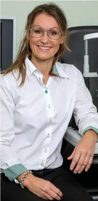 «Dersom trykket i øyet er for høyt, kan det vaere et tegn på blant ...