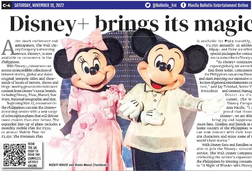 Disney+ brings its magic to PH - PressReader