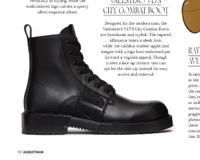 VALENTINO VL7N CITY COMBAT BOOT - PressReader