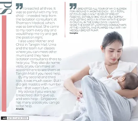 Did you breastfeed? If so, did you seek help from an expert or have any issues you can share ...