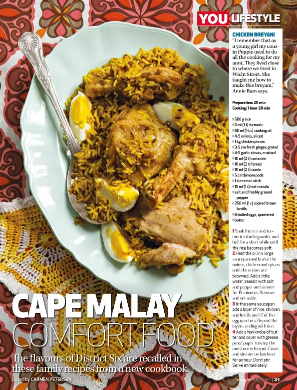 Homestyle Cape Malay food - PressReader