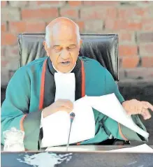 JUDGE’S ‘POSTURING’ DILUTES JUDICIARY - PressReader