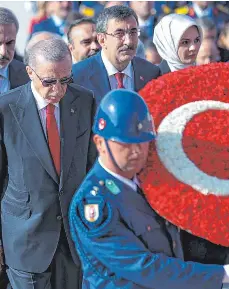 Erdogan feiert sich zum Staatsjubi­läum selbst - PressReader
