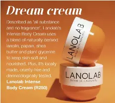 Dream cream - PressReader