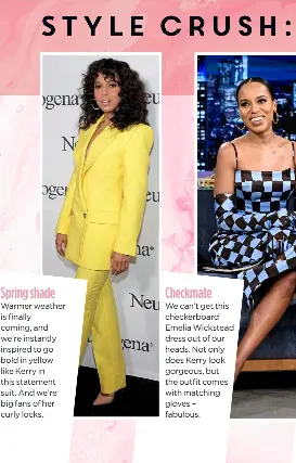 Style crush: Kerry Washington - PressReader