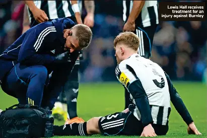 Full back woes are continuing for Newcastle - PressReader