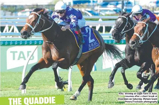 SKY RACING’S QUEENSLAND TURF EXPERT NATHAN EXELBY ANALYSES TODAY’S ACTION - PressReader